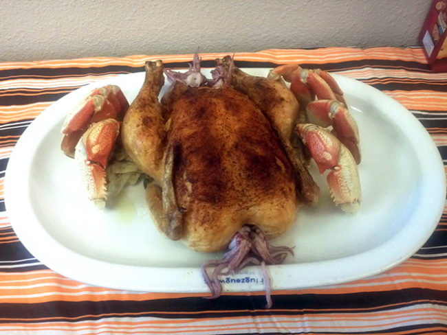 Cthulhu Turkey: It’s a Turkey Stuffed With Octopus That People Actually ...