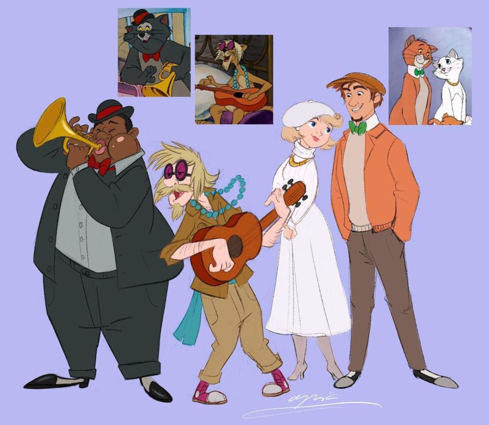 Disney Characters ‘Humanimalized’: Artist Turns Animal Characters Into ...