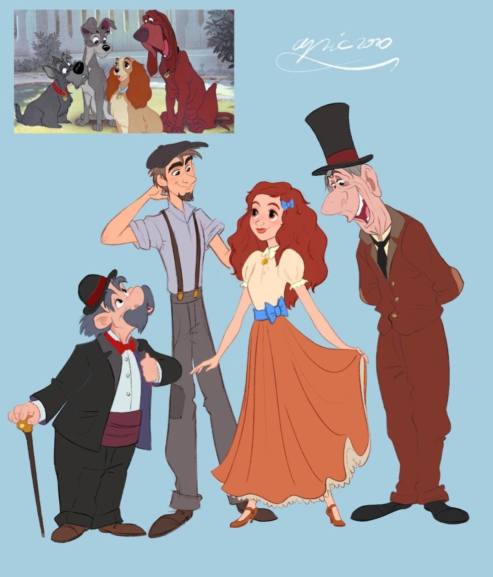 Disney Characters ‘Humanimalized’: Artist Turns Animal Characters Into ...