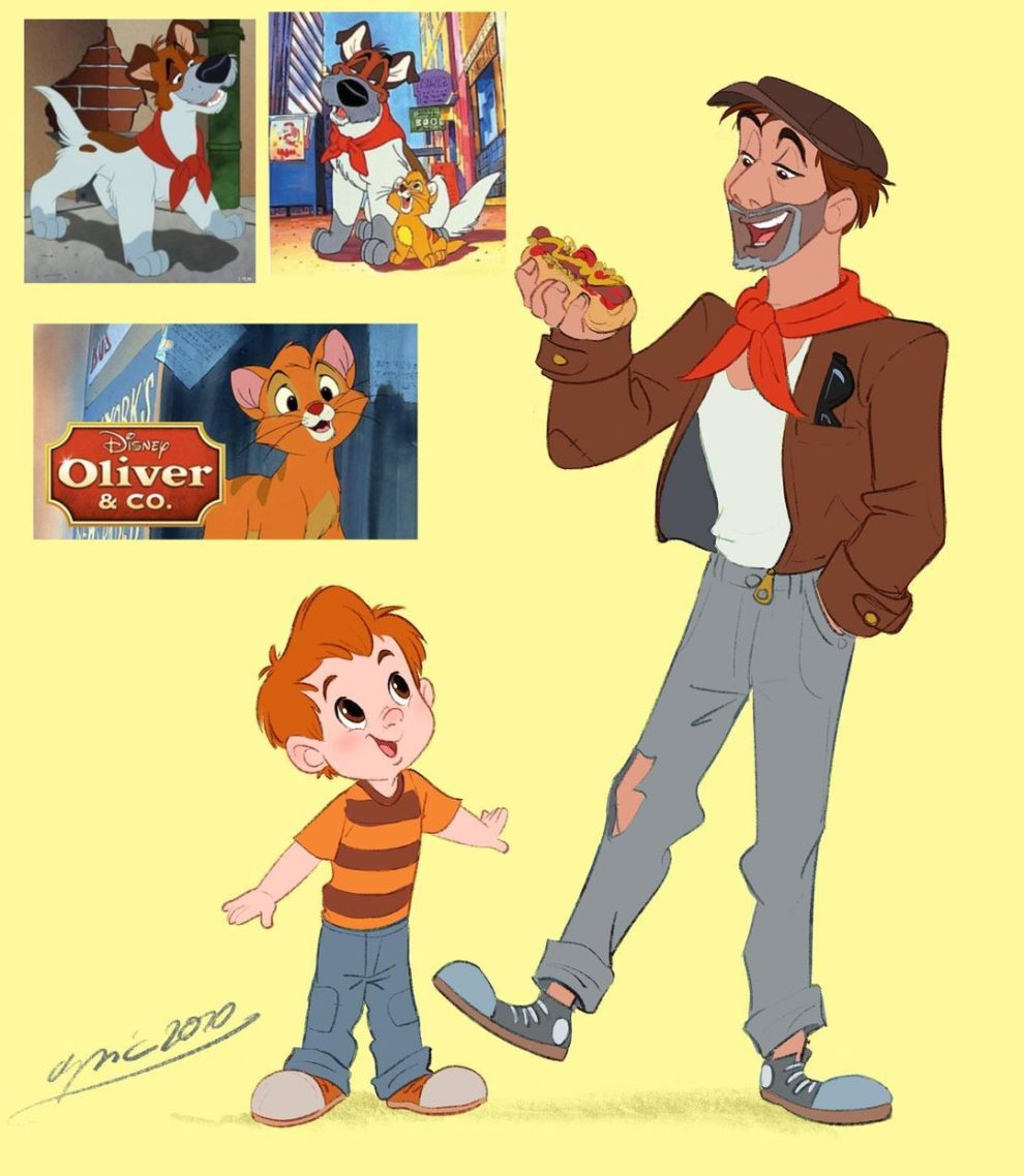 Disney Characters ‘Humanimalized’: Artist Turns Animal Characters Into ...