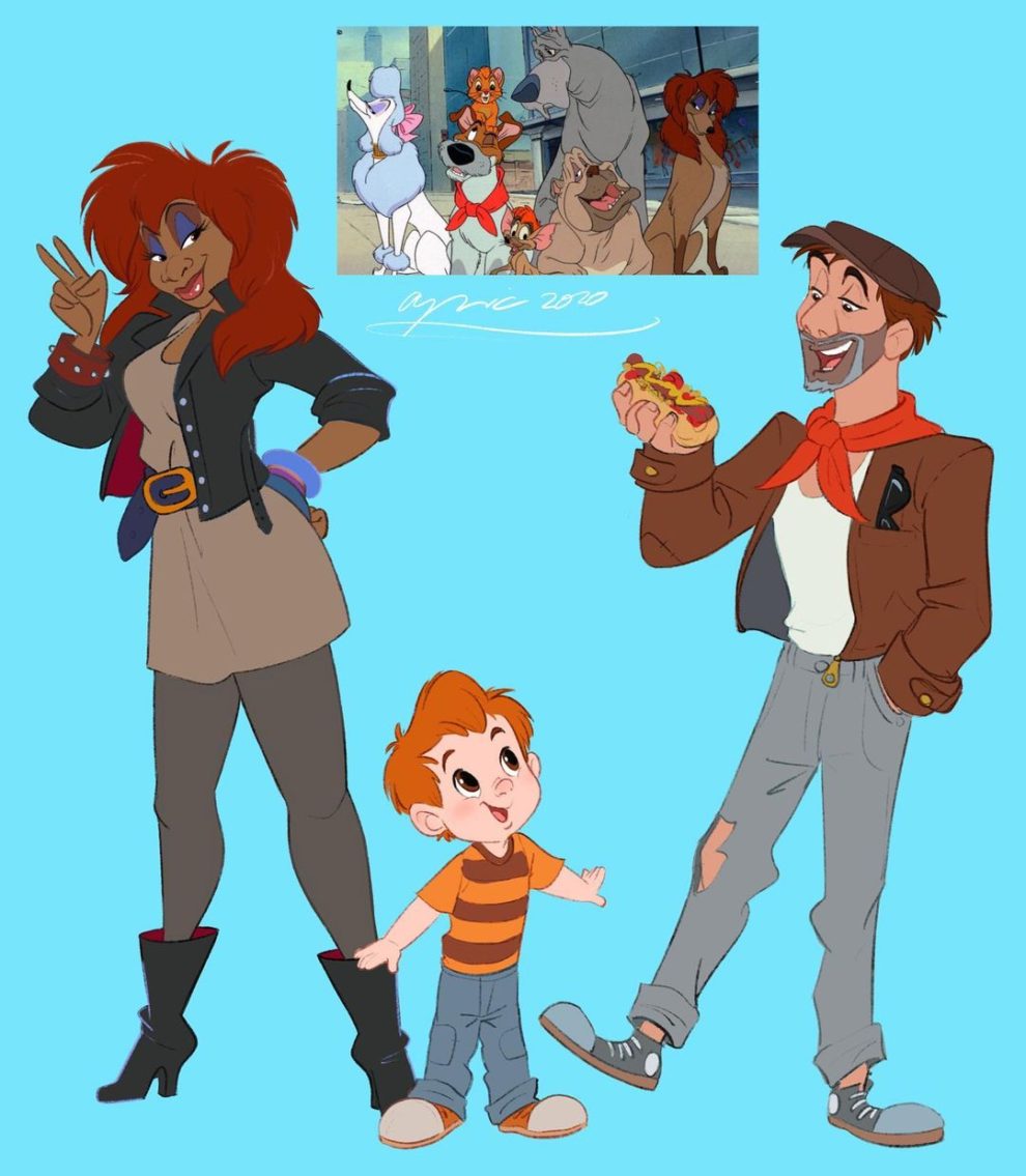 Disney Characters ‘Humanimalized’: Artist Turns Animal Characters Into ...