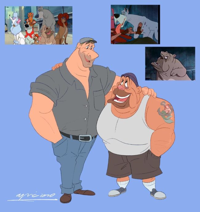 Disney Characters ‘Humanimalized’: Artist Turns Animal Characters Into ...
