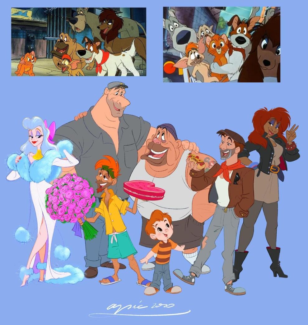 Disney Characters ‘Humanimalized’: Artist Turns Animal Characters Into ...
