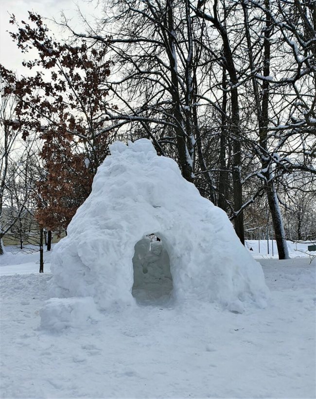 After A Huge Snowfall, Lithuanians Went Out And Made Snow Sculptures ...