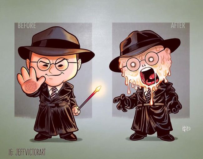 Artist Illustrates How Our Favorite Characters Have Changed In Adorable ...