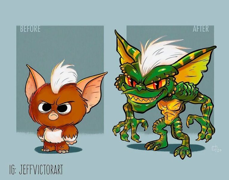 Artist Illustrates How Our Favorite Characters Have Changed In Adorable ...