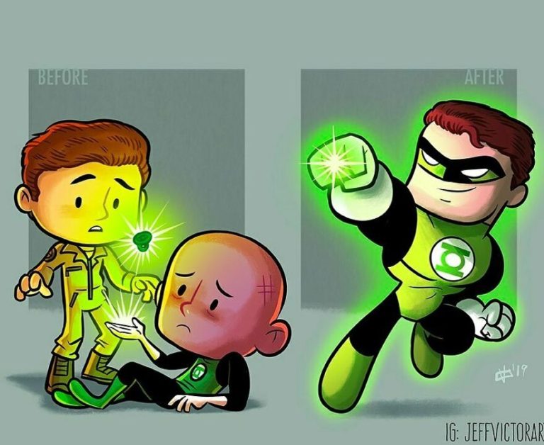 Artist Illustrates How Our Favorite Characters Have Changed In Adorable ...