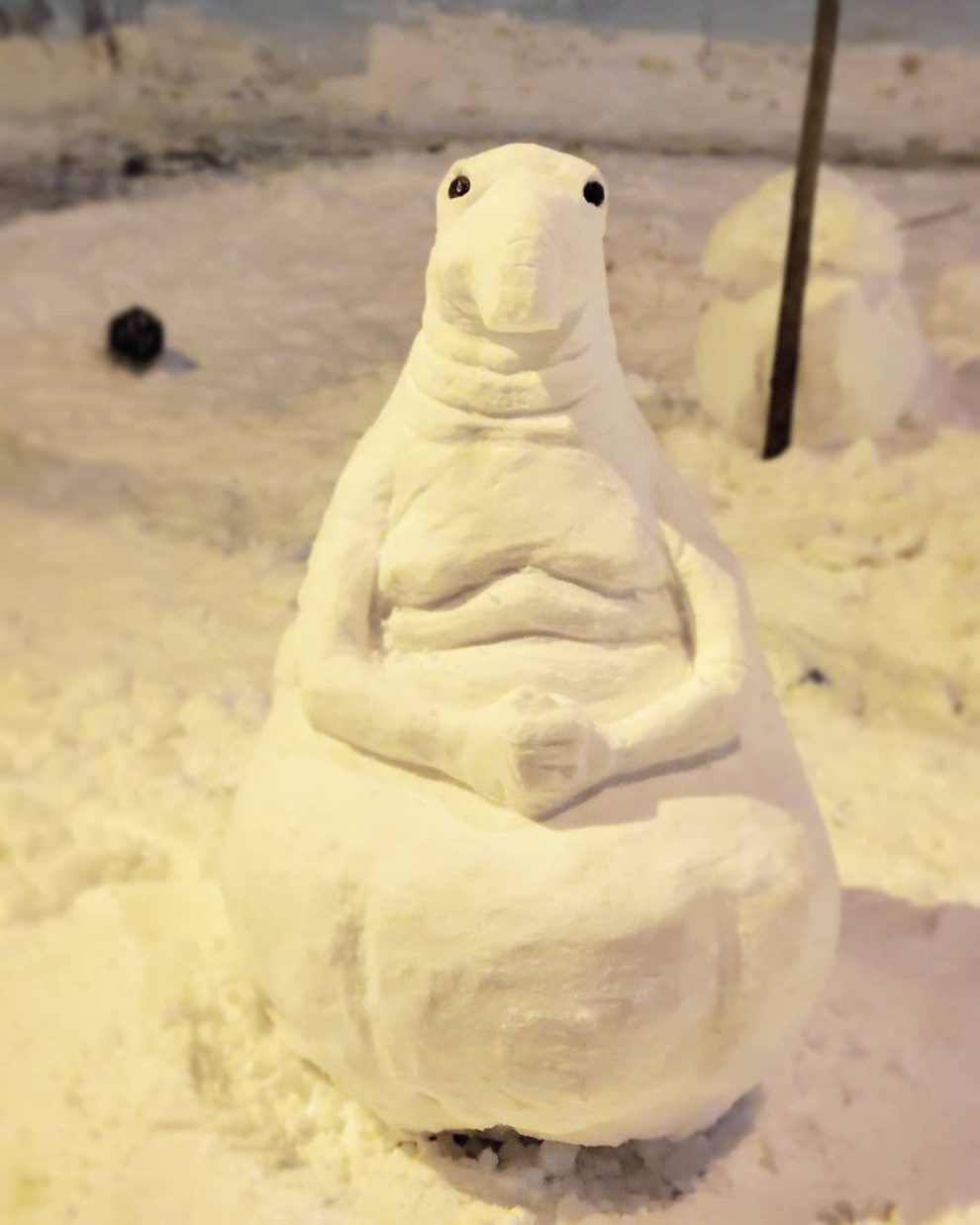 Snow Cuteness or Unusual Winter Hobby: Artist Creates Tiny Snow ...