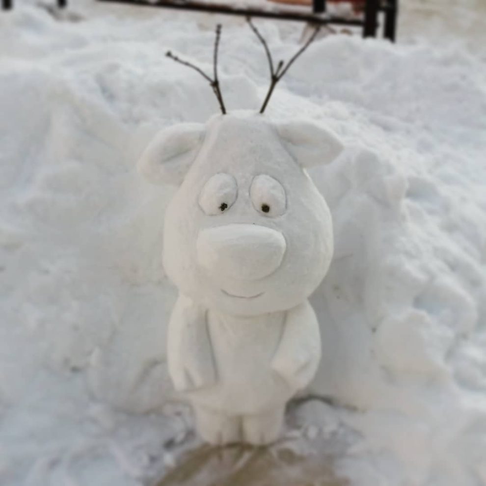 Snow Cuteness or Unusual Winter Hobby: Artist Creates Tiny Snow ...