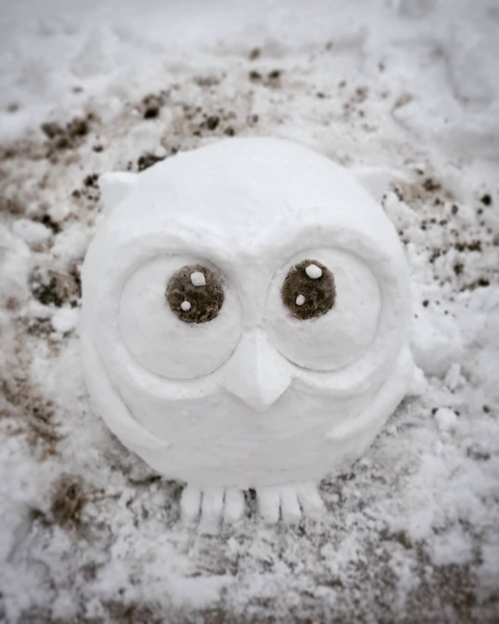 Snow Cuteness or Unusual Winter Hobby: Artist Creates Tiny Snow ...