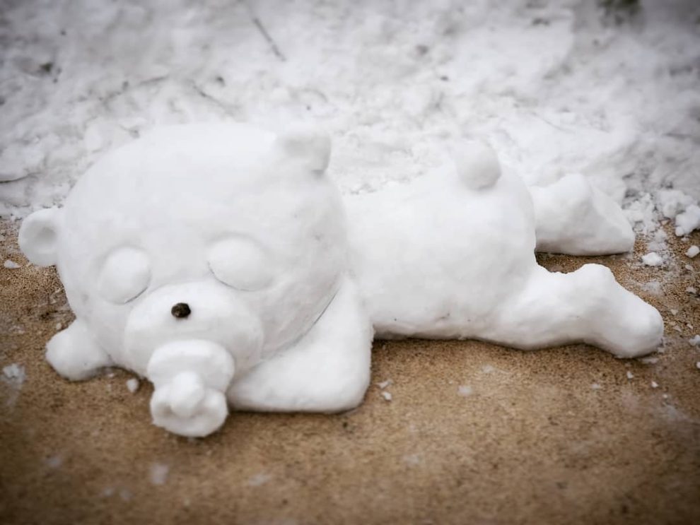 Snow Cuteness or Unusual Winter Hobby: Artist Creates Tiny Snow ...