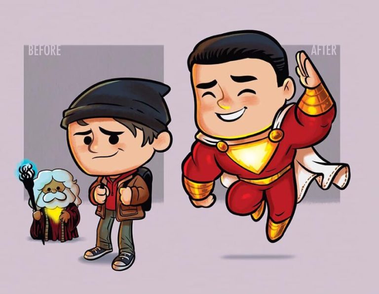 Artist Illustrates How Our Favorite Characters Have Changed In Adorable ...