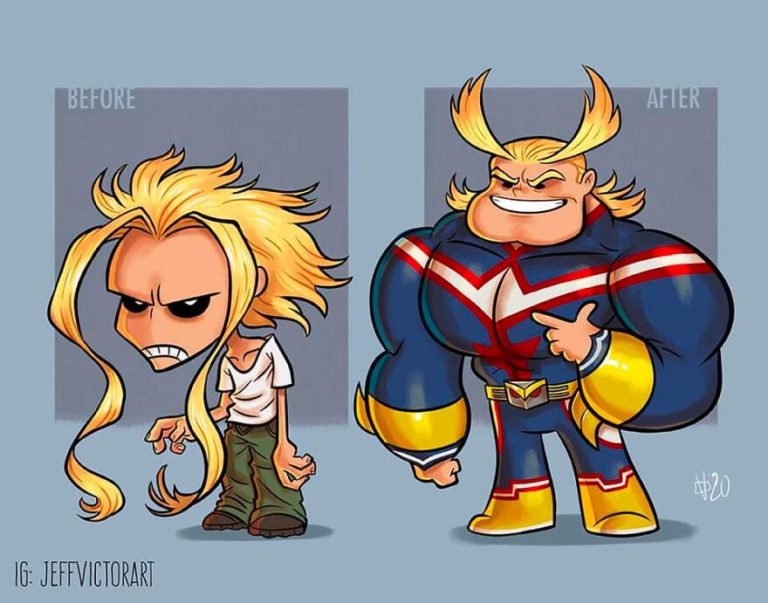 Artist Illustrates How Our Favorite Characters Have Changed In Adorable ...