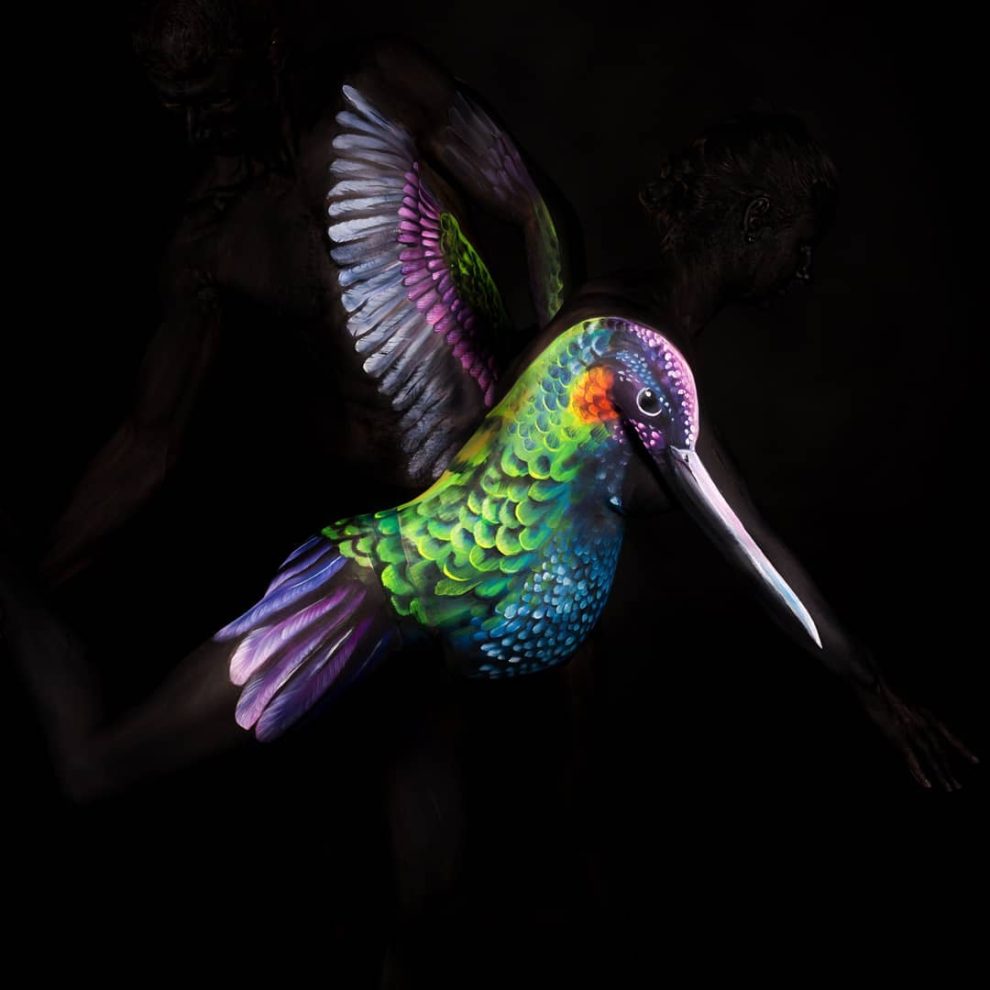 The Body-Painting Illusions of Gesine Marwedel » Design You Trust ...