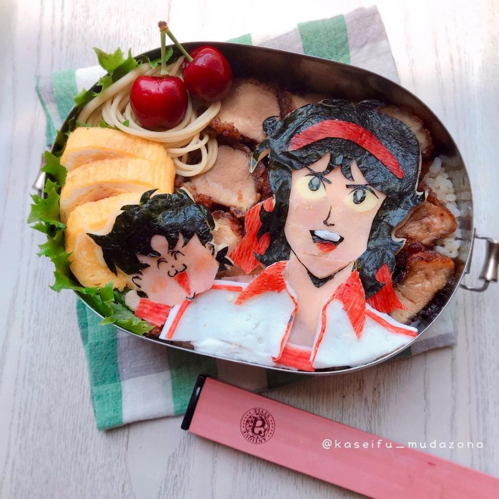 Japanese Artist Makes Bento Boxes With Popular Anime Characters ...