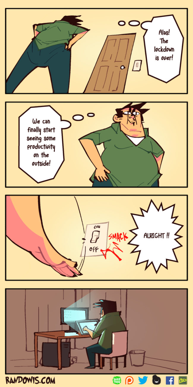 Socially Awkward Situations And Funny Random Cartoons by RandoWis ...