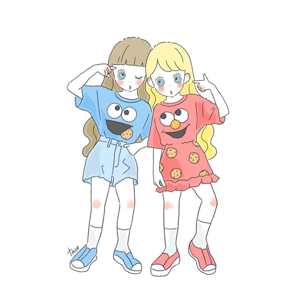 Japanese Illustrator Tacomaru Provides Stylish Take on Popular Cartoon ...