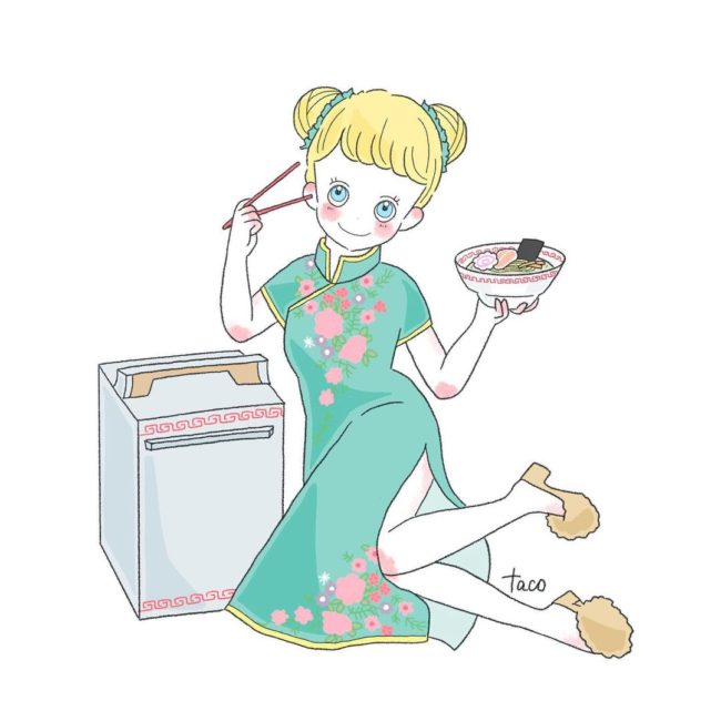 Japanese Illustrator Tacomaru Provides Stylish Take on Popular Cartoon ...