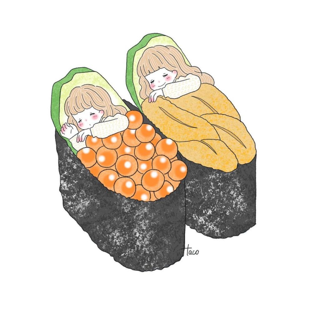 Japanese Illustrator Tacomaru Provides Stylish Take on Popular Cartoon ...