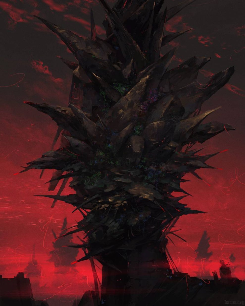 “Inferno”: The Superb Dark and Demonic Concept Artworks by Daena Key ...