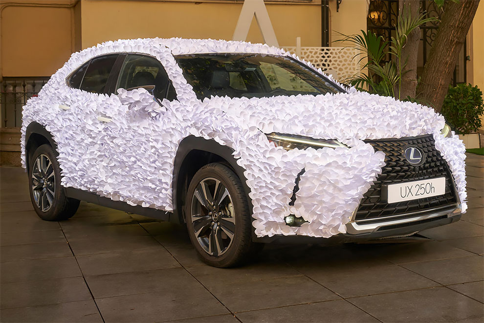 Lexus Unveils the UX Art Car 2021 “Zen Garden” by Clap Studio Valencia » Design You Trust ...