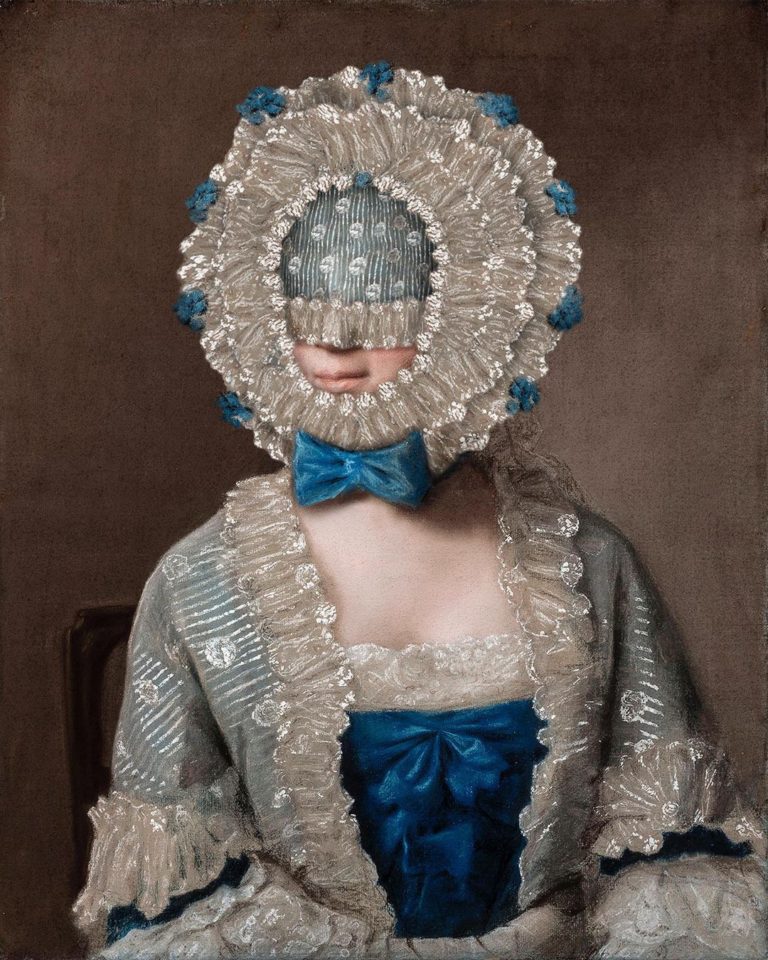 German Artist Created Masked Portraits Of Classical Paintings Inspired ...