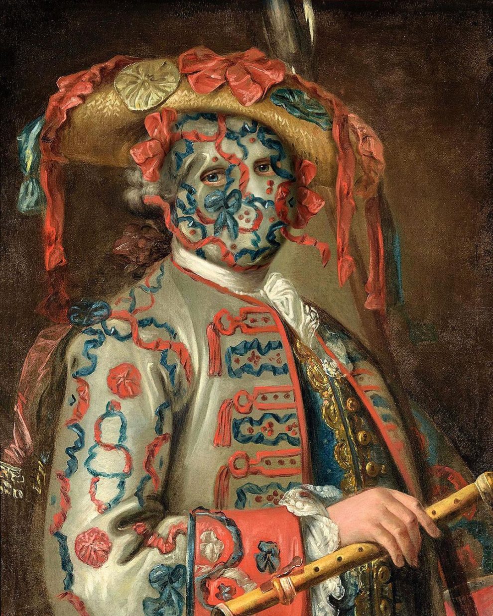 German Artist Created Masked Portraits Of Classical Paintings Inspired ...