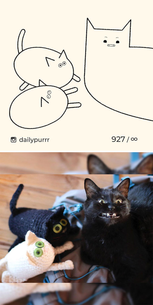 Here Are 40 Really Bad Cat Drawings To Make You Laugh » Design You ...