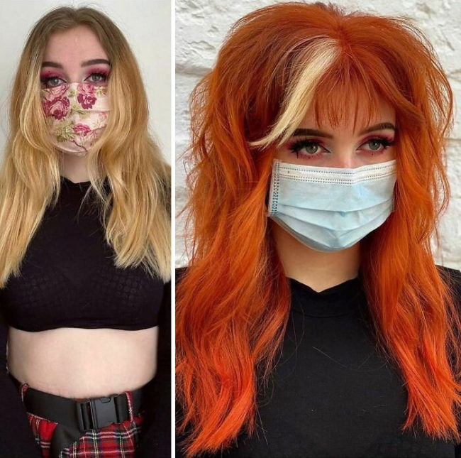 28 Women Who Chose An Unusual Color For Their Hair And Ended Up Looking ...