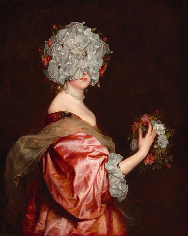 German Artist Created Masked Portraits Of Classical Paintings Inspired ...