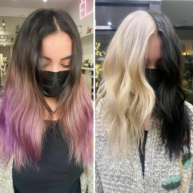 28 Women Who Chose An Unusual Color For Their Hair And Ended Up Looking ...