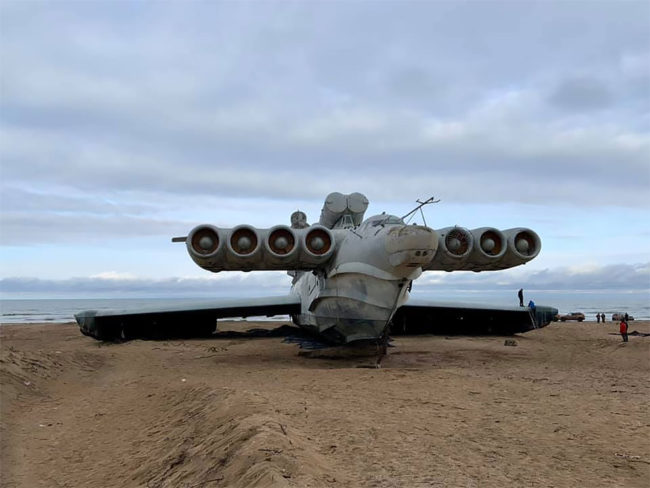 Explorer Visits Abandoned and World’s Largest Ekranoplan, Here Are Some ...
