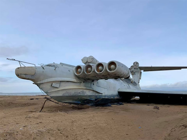 Explorer Visits Abandoned and World’s Largest Ekranoplan, Here Are Some ...