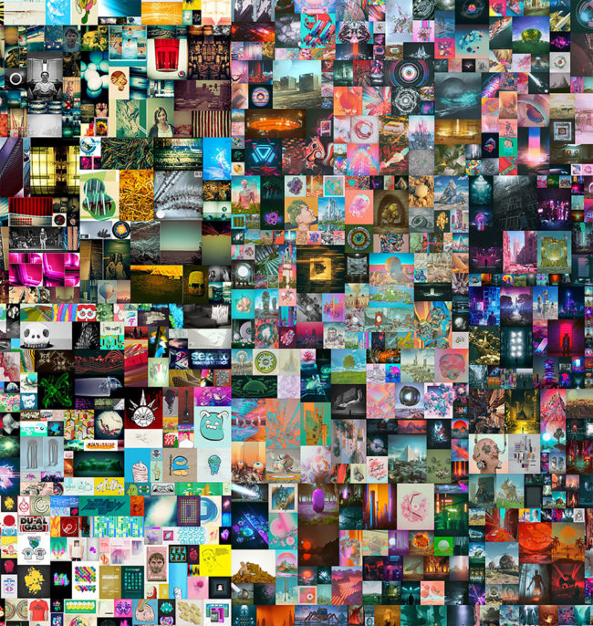 Beeple’s ‘5000 Days’ NFT Sold for USD 69.35M at Christie’s » Design You ...