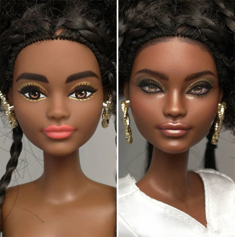 Artist Repaints Dolls In A More Realistic Way » Design You Trust ...