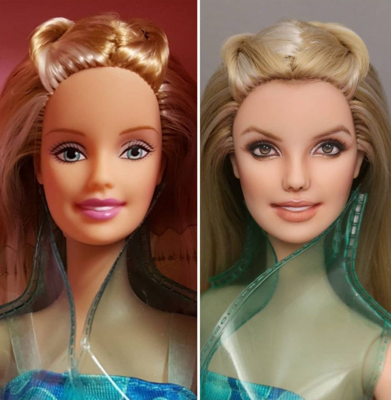 Artist Repaints Dolls In A More Realistic Way » Design You Trust ...