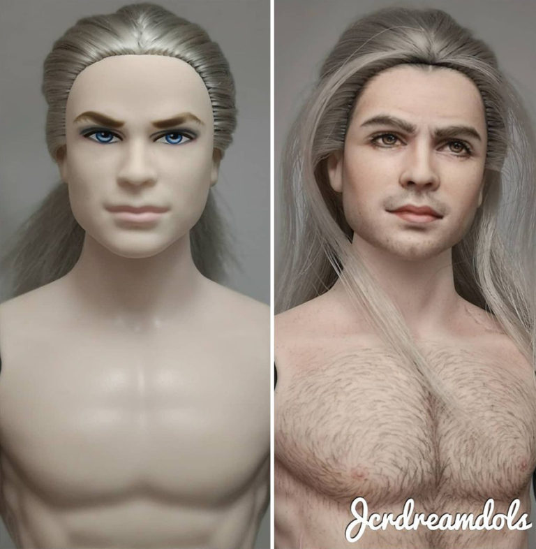 Artist Repaints Dolls In A More Realistic Way » Design You Trust ...