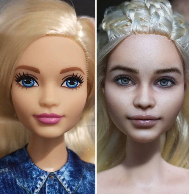 Artist Repaints Dolls In A More Realistic Way » Design You Trust ...