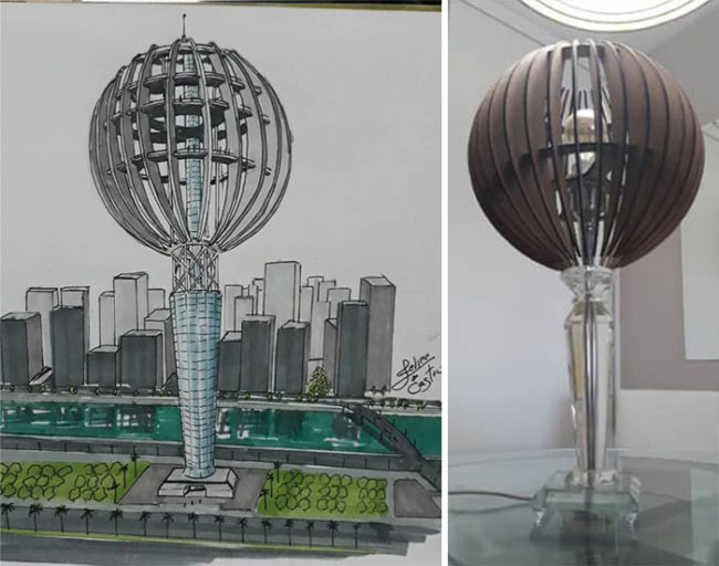 Brazilian Architect Draws Buildings Inspired By Everyday Objects ...