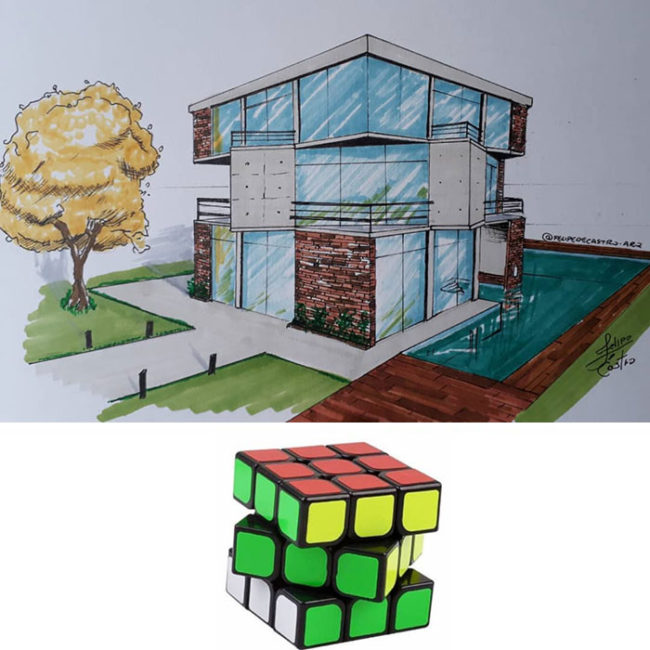 Brazilian Architect Draws Buildings Inspired By Everyday Objects ...