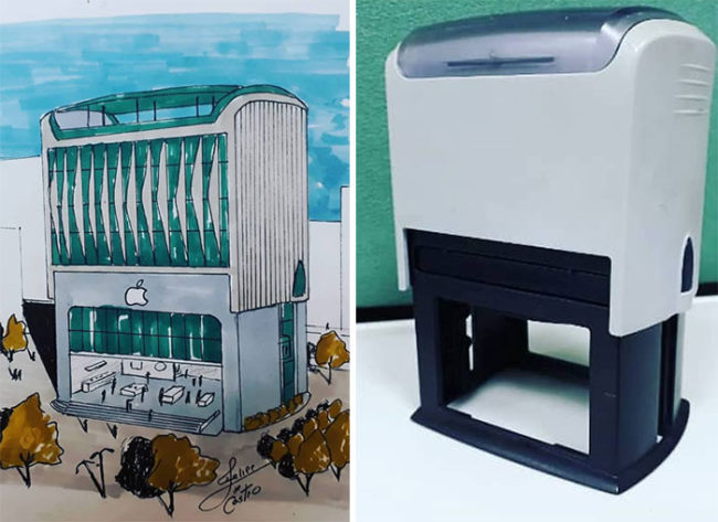 Brazilian Architect Draws Buildings Inspired By Everyday Objects ...