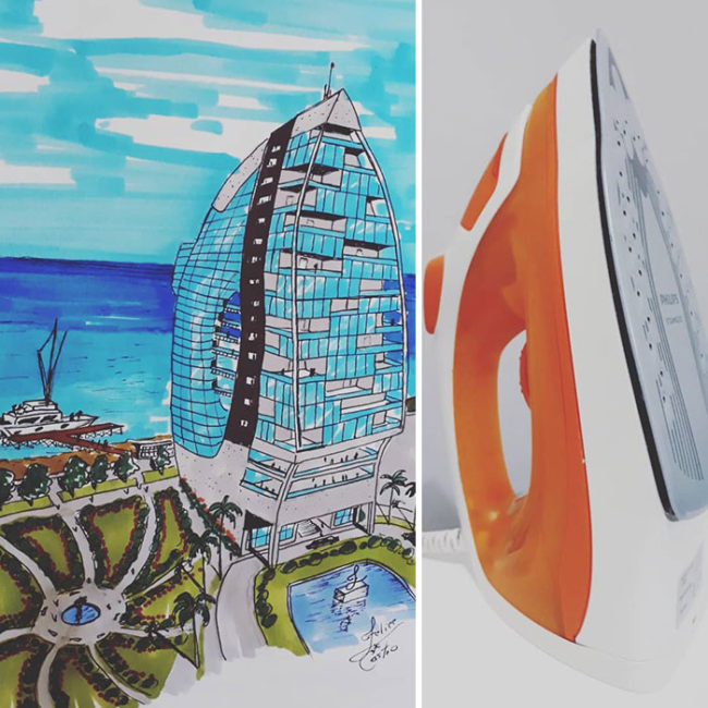 Brazilian Architect Draws Buildings Inspired By Everyday Objects ...