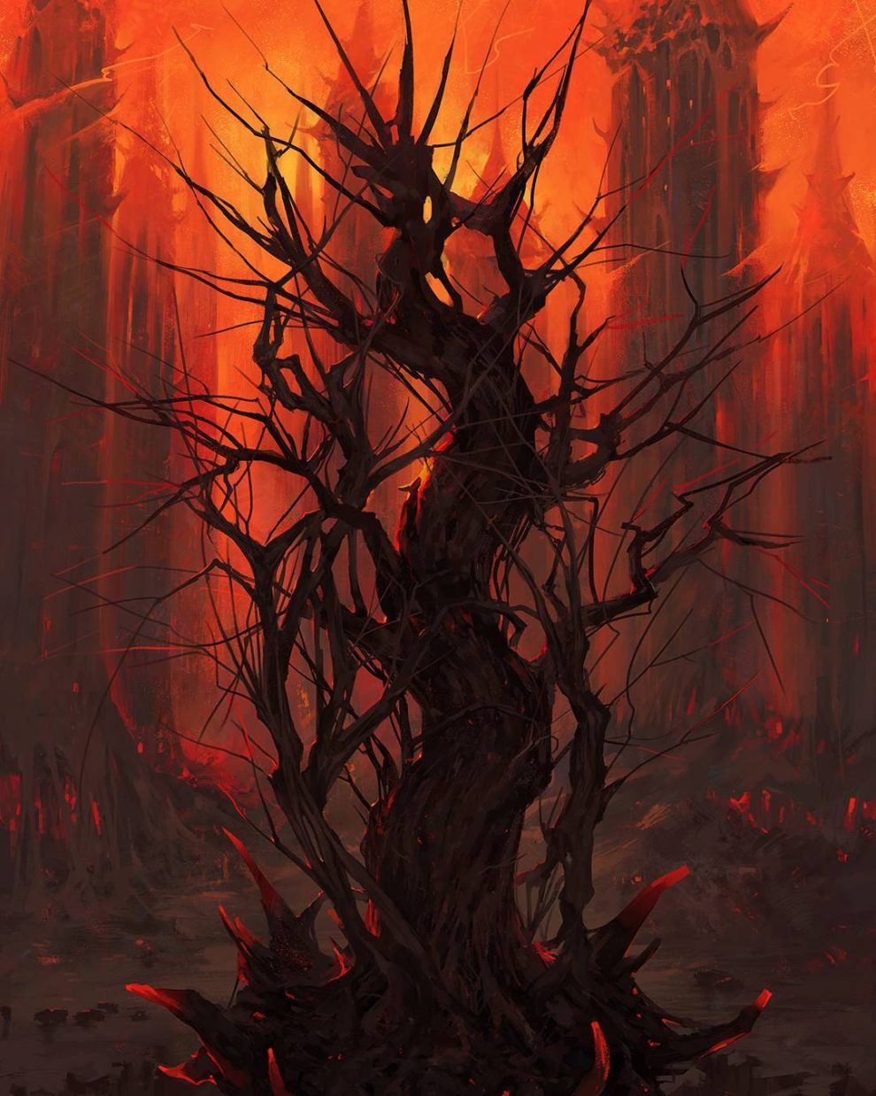 “Inferno”: The Superb Dark and Demonic Concept Artworks by Daena Key ...