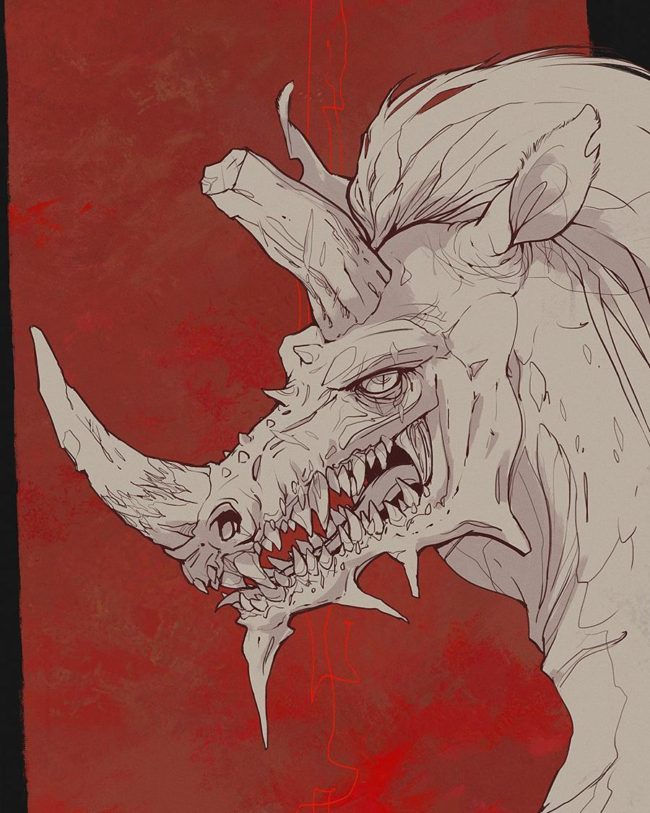 “Inferno”: The Superb Dark and Demonic Concept Artworks by Daena Key ...