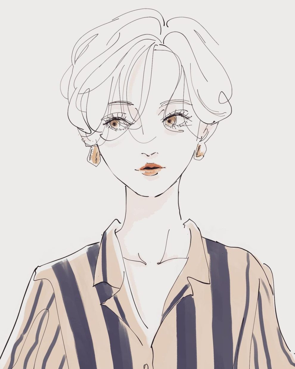 Sotoko, the Japanese Artist Who Draws Minimalistic Illustrations of ...