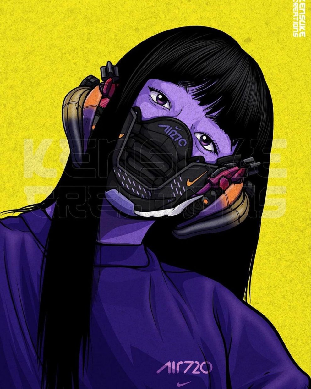 The Superb Gundam, Cyberpunk and Science Fiction Artworks of Ken Hensly ...