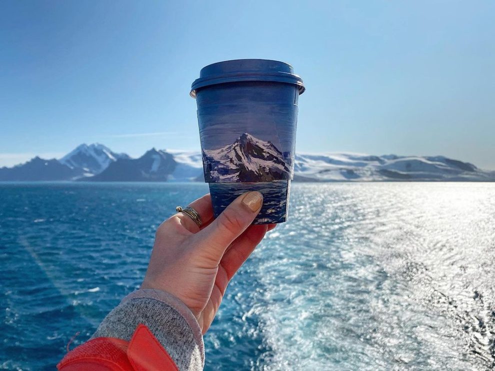 Artist Turns Discarded Trash Into Beautiful Landscapes That Match The ...