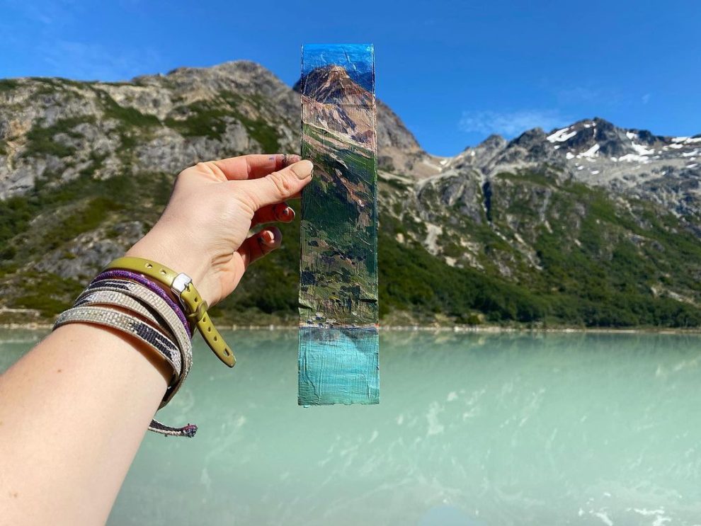 Artist Turns Discarded Trash Into Beautiful Landscapes That Match The ...