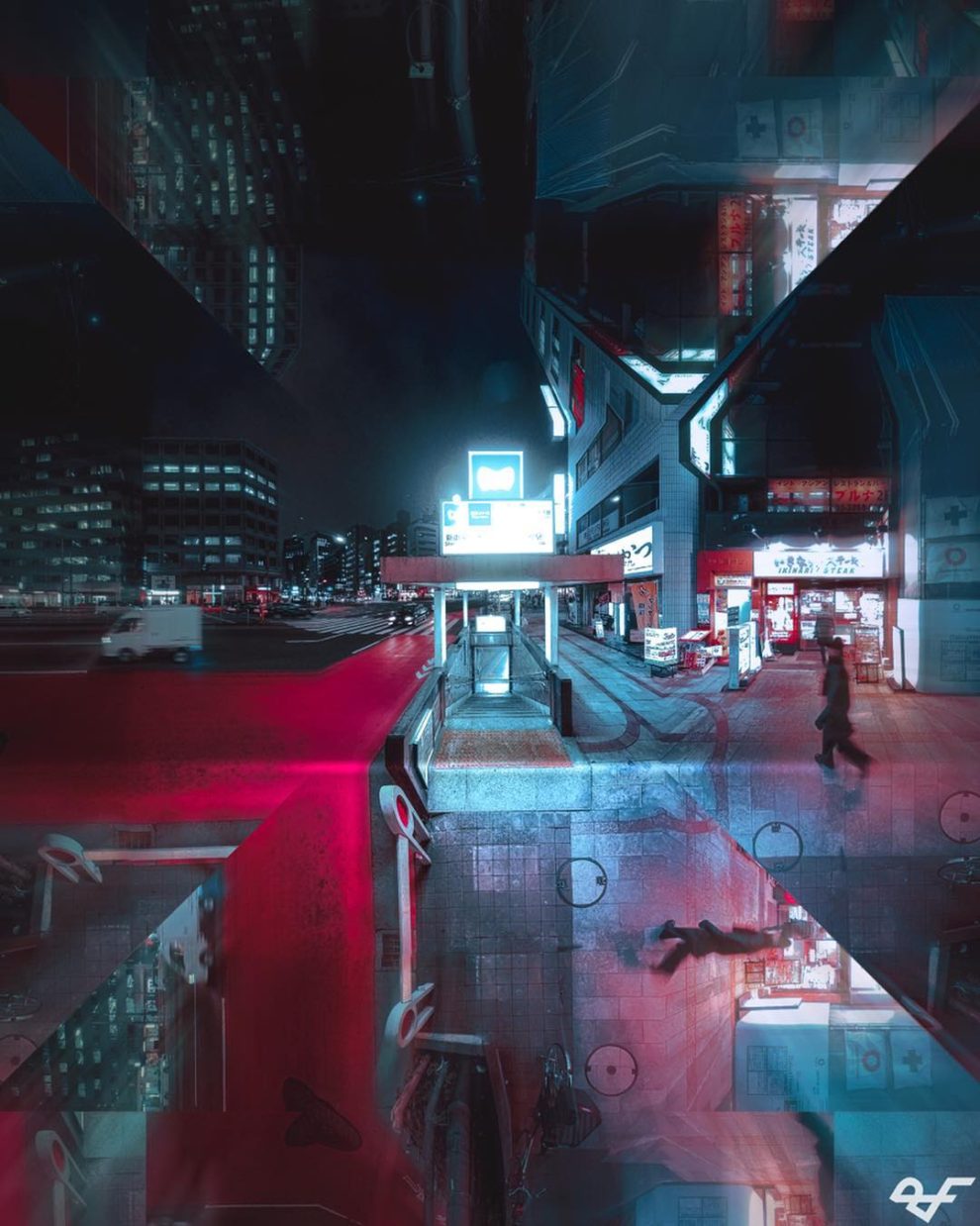 “Future Cities”: Distorted Cityscapes by Ruben Frosali » Design You ...