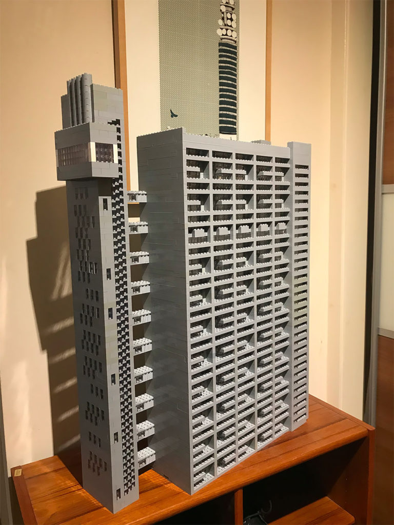 Artist Spent 2 Years and 10,000 Lego Pieces Building This Brutalist ...